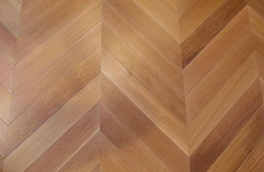 Chevron Engineered - White Oak | AA Floors - Toronto
